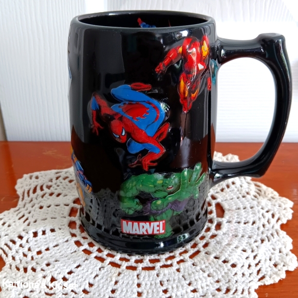 Universal | Dining | Marvel Comics 3d Superheroes Mug Universal Studios ...
